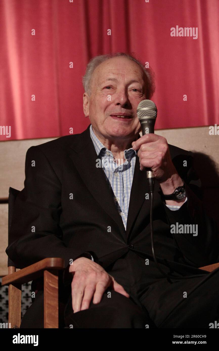 Film director Robin Hardy at the premiere of 'The Wicker Tree', a ...