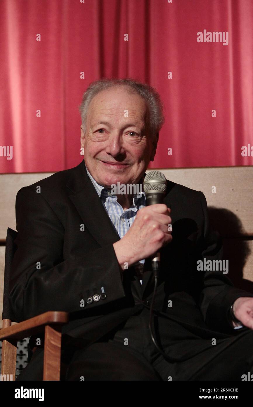 Film director Robin Hardy at the premiere of 'The Wicker Tree', a ...