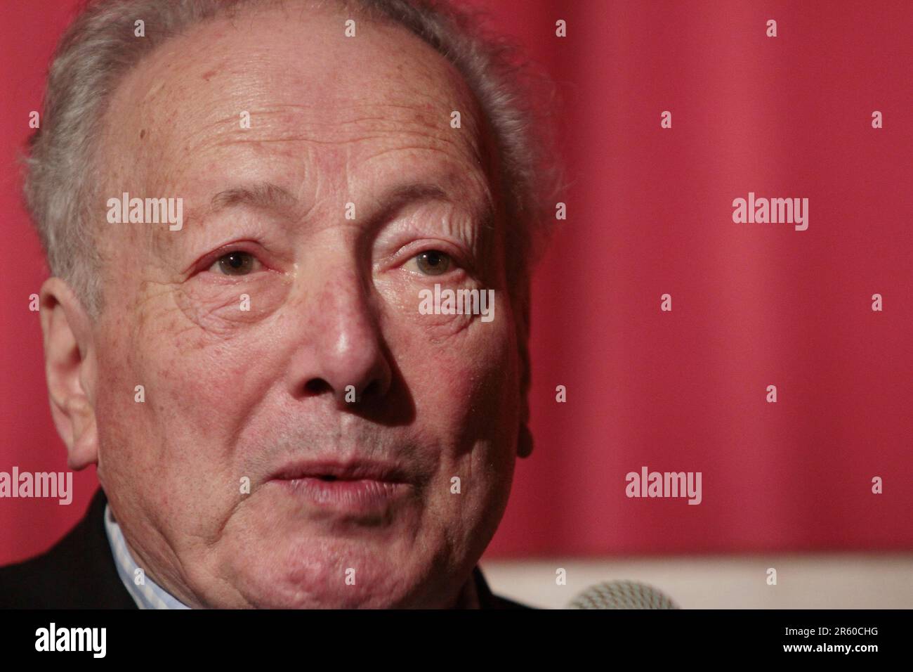 Film director Robin Hardy at the premiere of 'The Wicker Tree', a ...