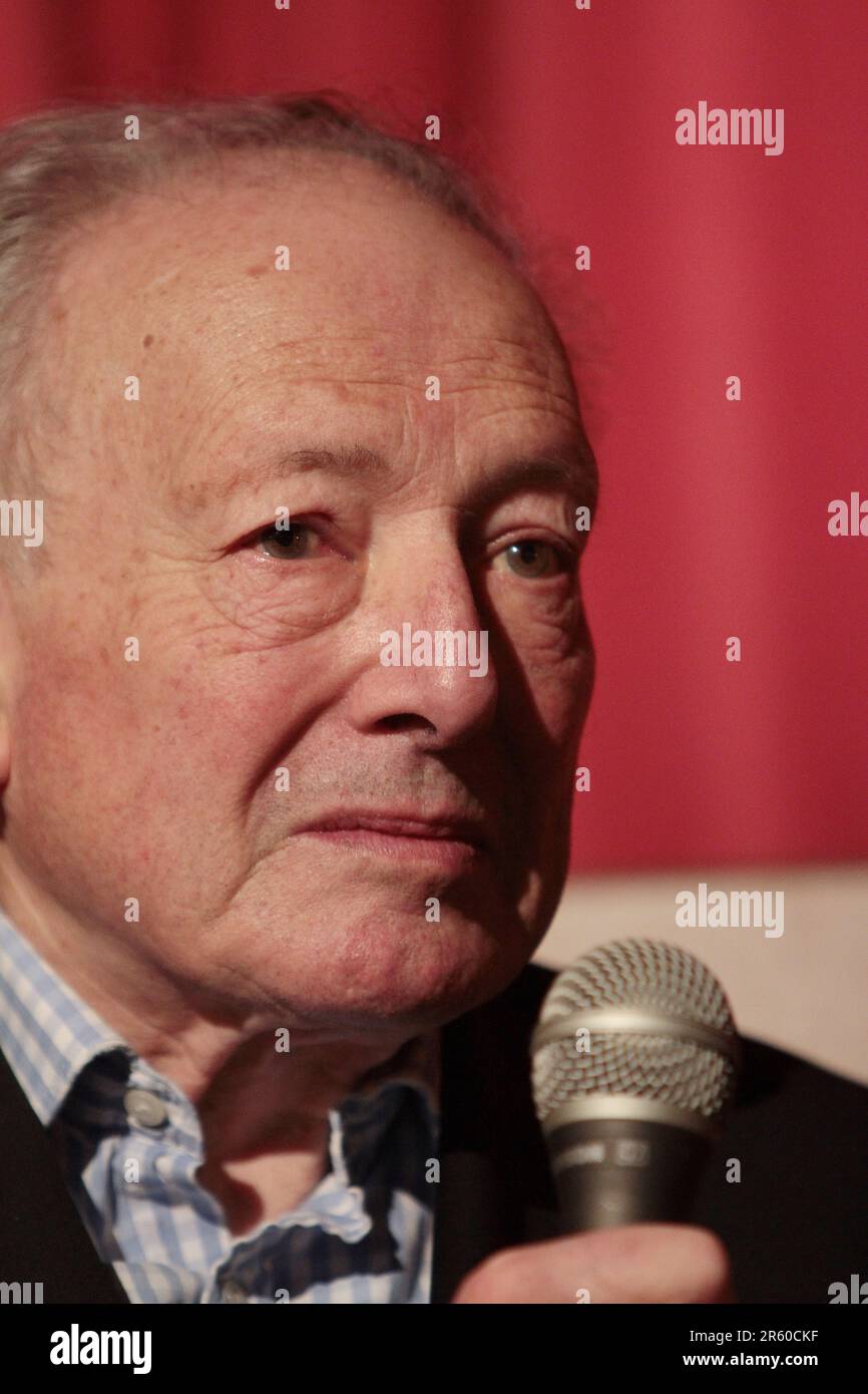 Film director Robin Hardy at the premiere of 'The Wicker Tree', a ...