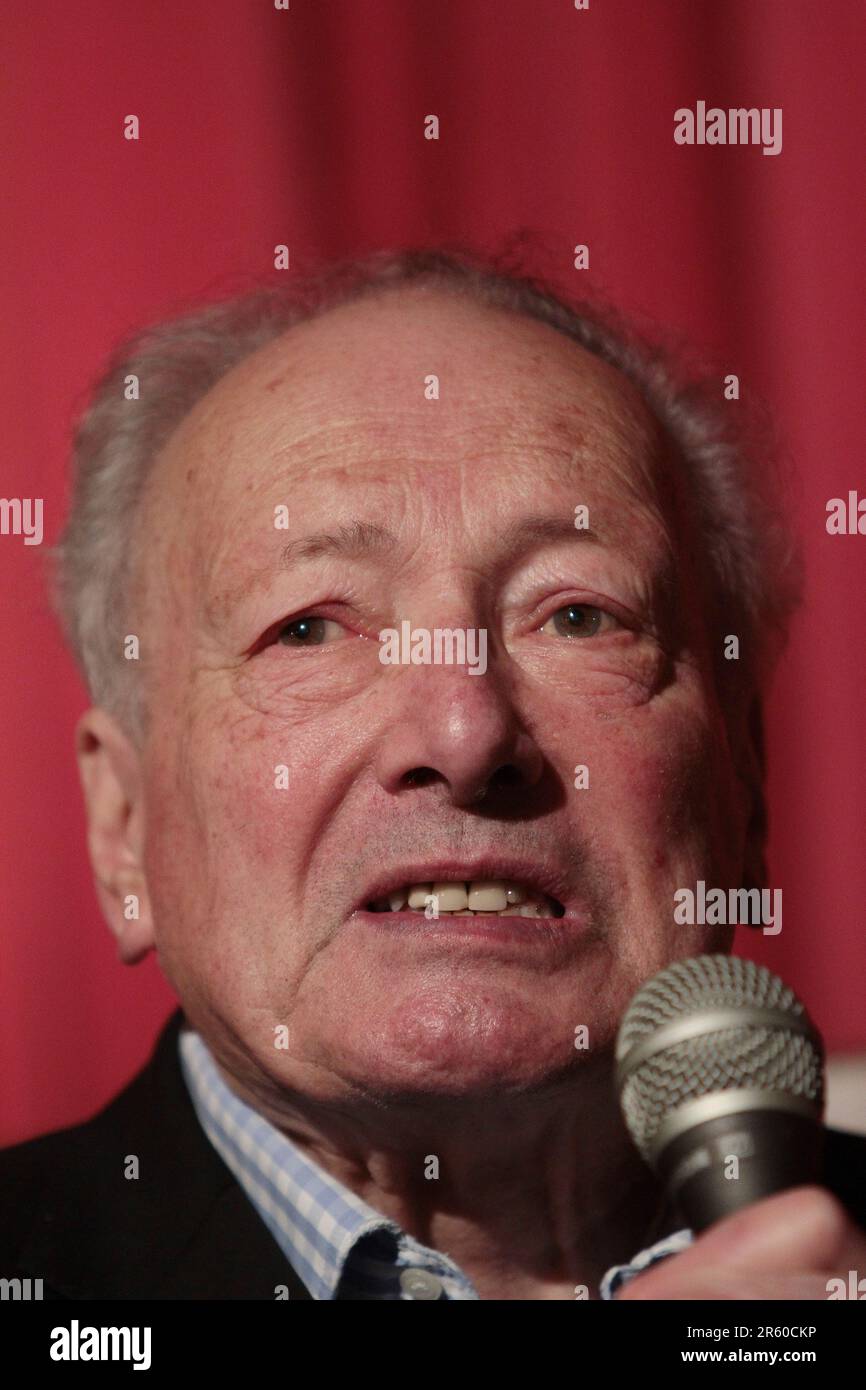 Film director Robin Hardy at the premiere of 'The Wicker Tree', a ...
