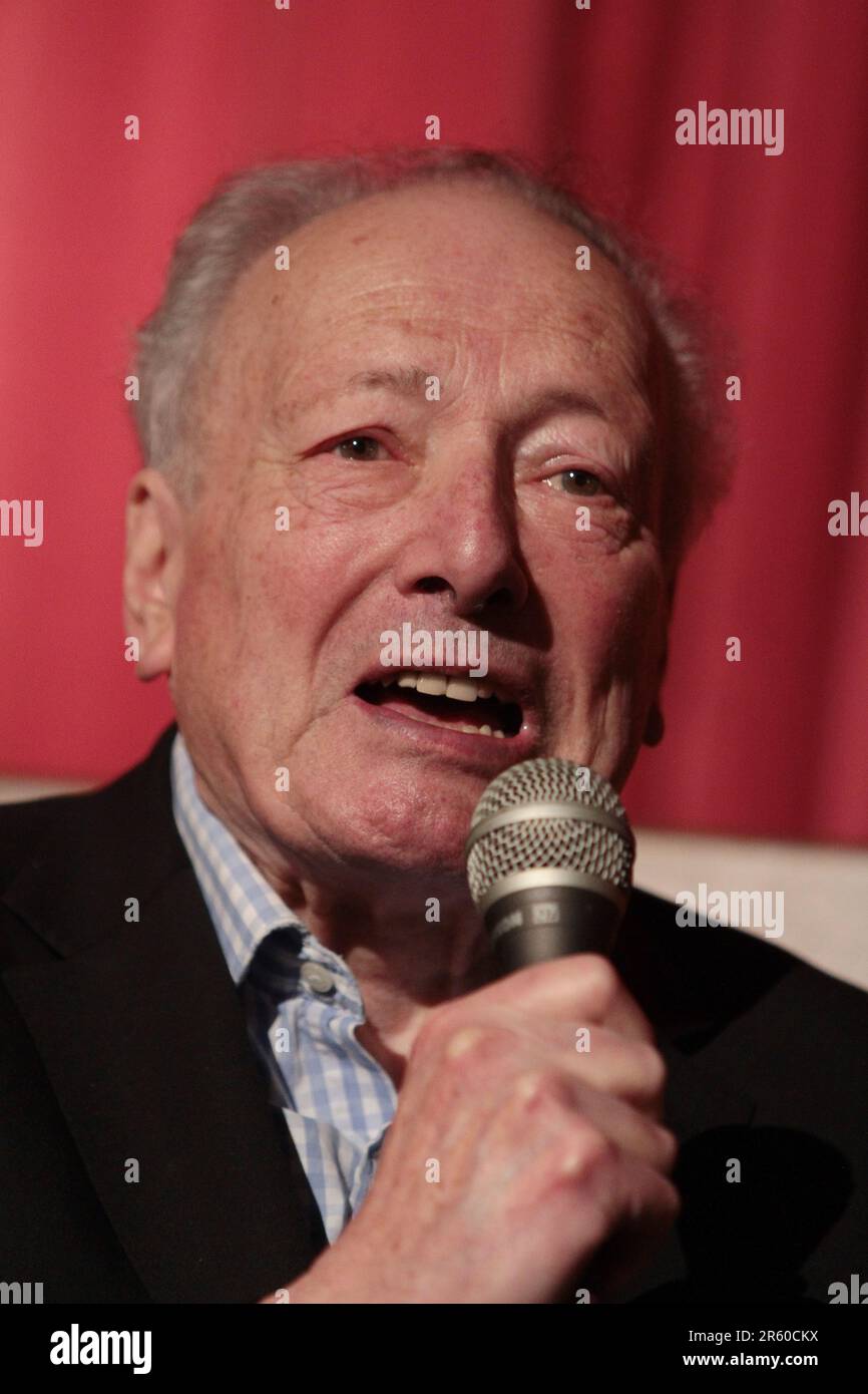 Film director Robin Hardy at the premiere of 'The Wicker Tree', a ...