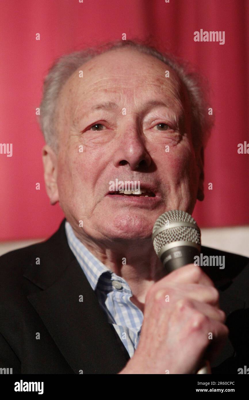 Film director Robin Hardy at the premiere of 'The Wicker Tree', a ...