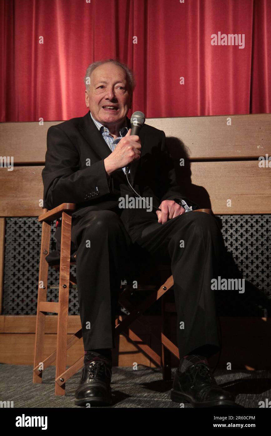 Film director Robin Hardy at the premiere of 'The Wicker Tree', a ...