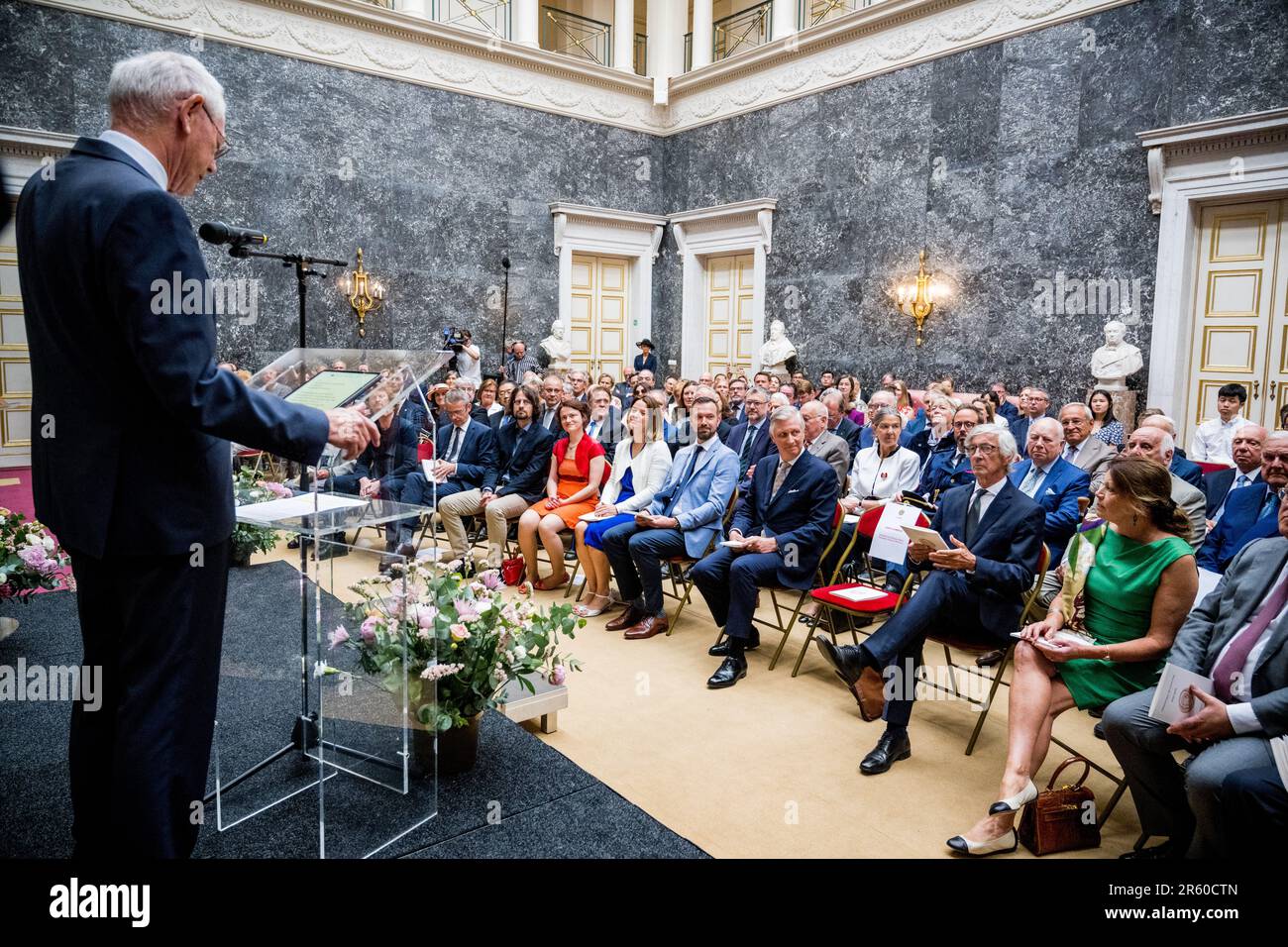 Brussels, Belgium. 06th June, 2023. Count and Countess Herman Van ...
