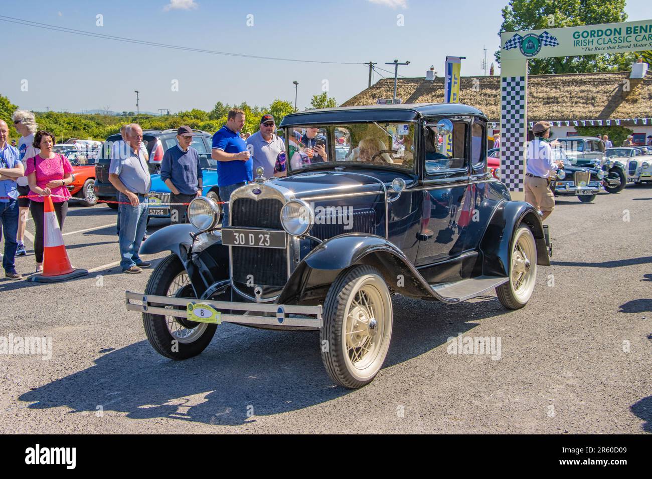Gordon Bennett Classic Car Run, Portlaoise, June 2023 Stock Photo - Alamy