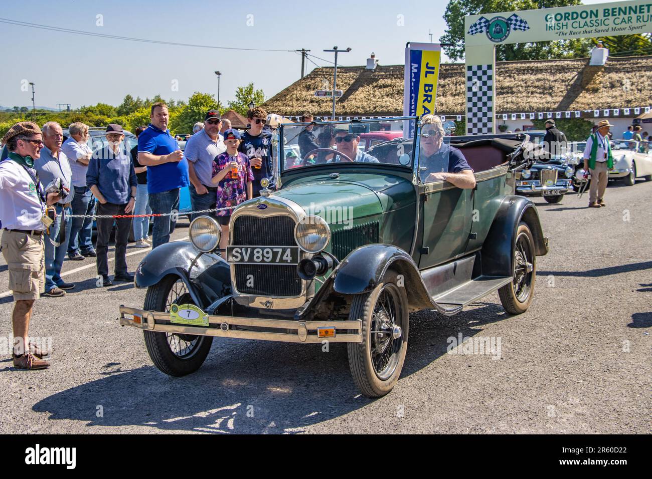 Gordon Bennett Classic Car Run, Portlaoise, June 2023 Stock Photo - Alamy