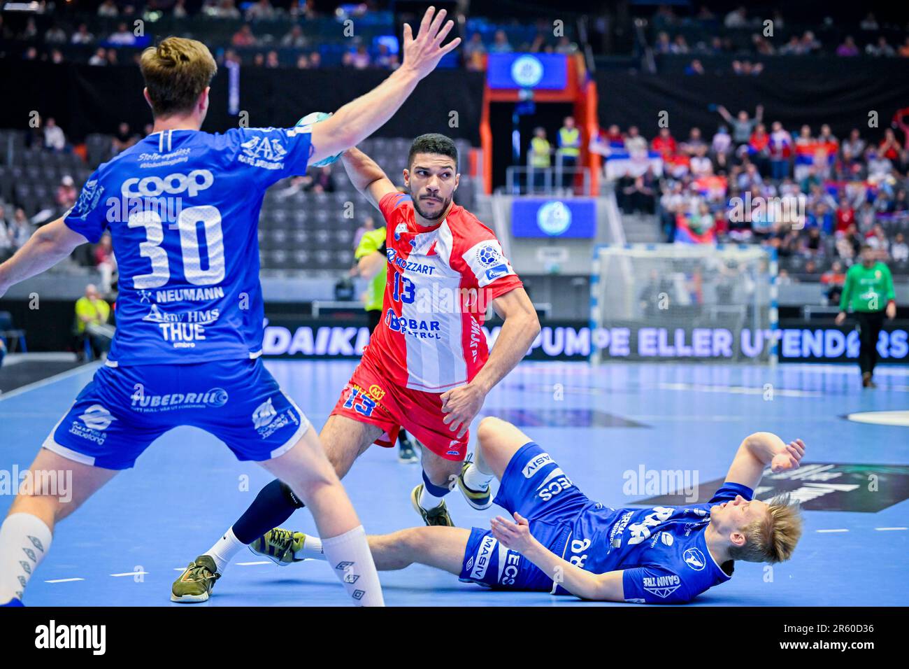 Stavanger, Norway 20230603.Vojvodina's Aidi Mohamed Aziz against ...