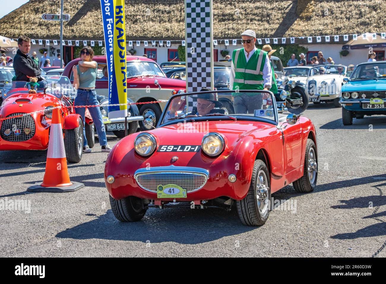 Gordon Bennett Classic Car Run, Portlaoise, June 2023 Stock Photo - Alamy