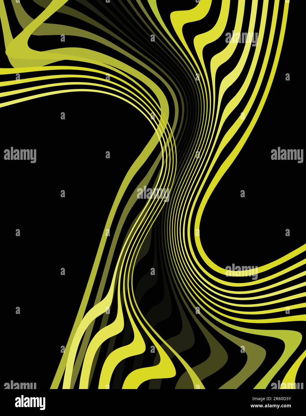 Abstract editable vector illustration of golden lines Stock Vector ...