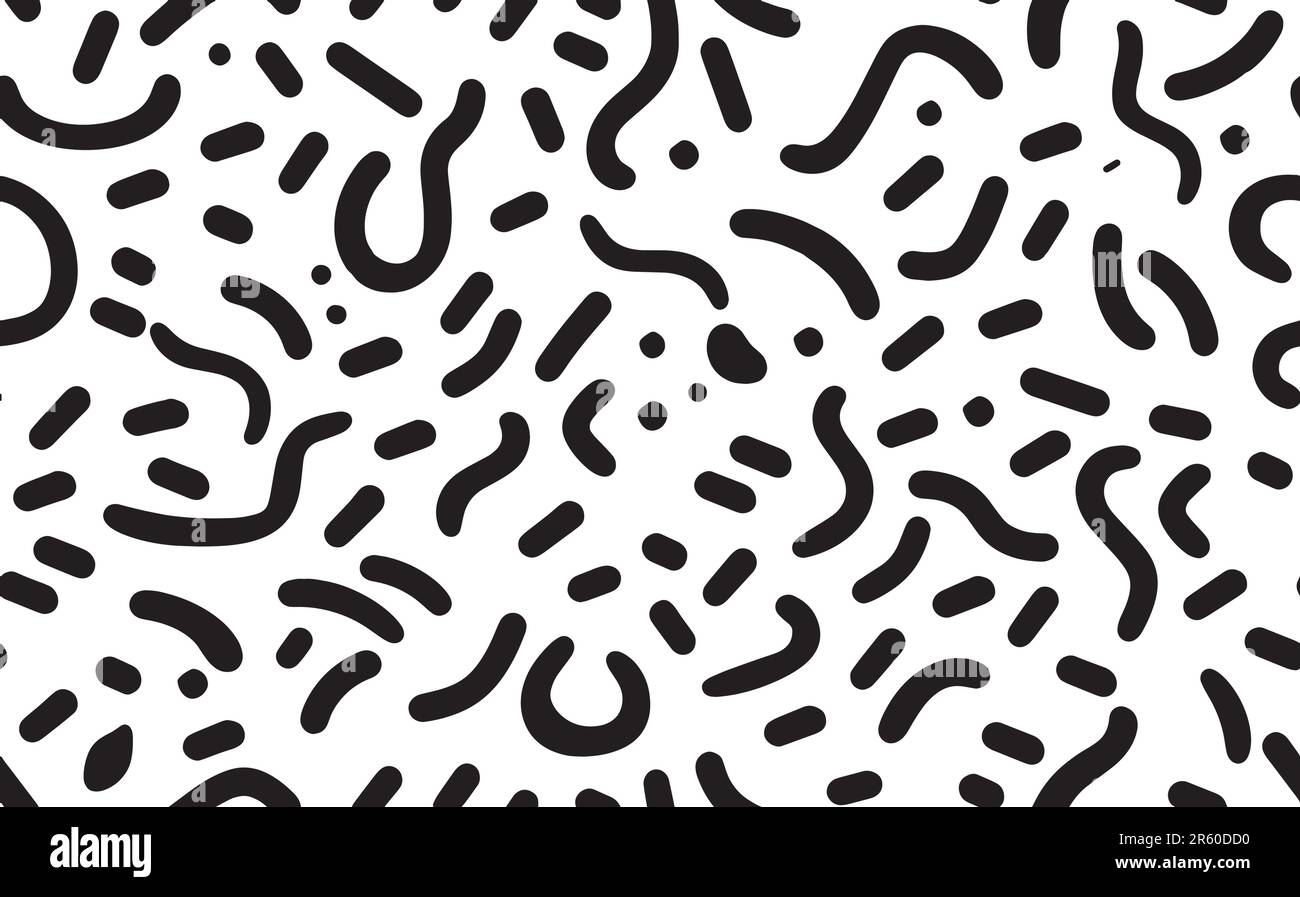 Seemless pattern black and white hi-res stock photography and images ...