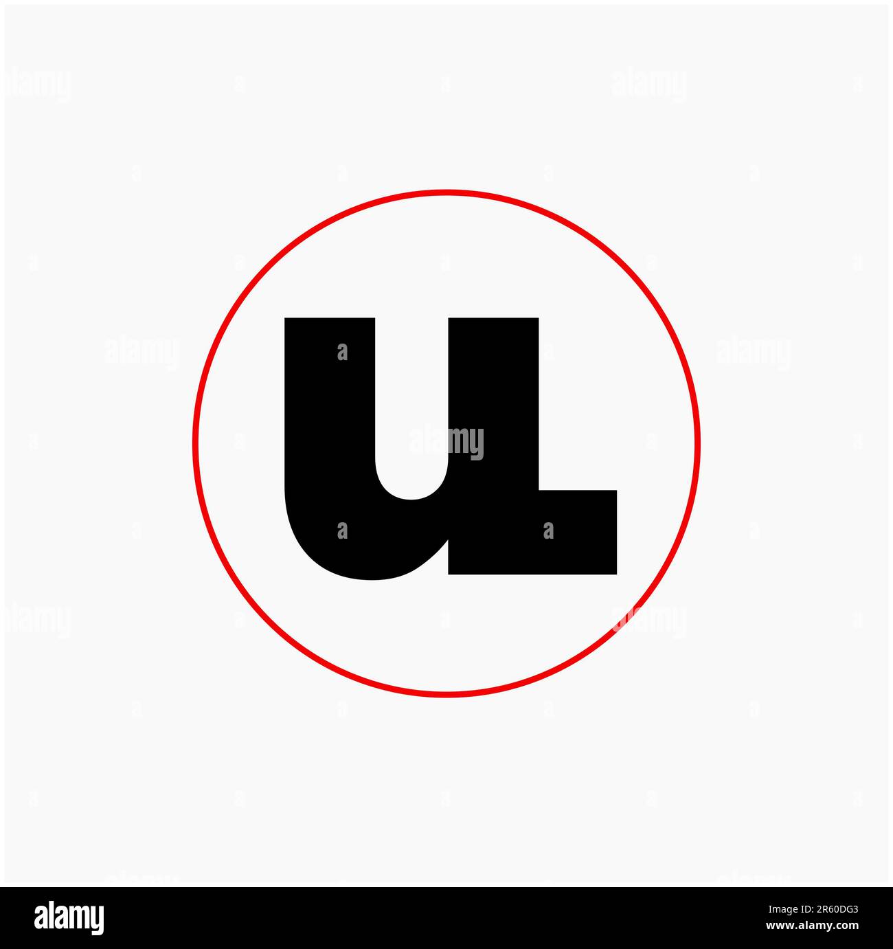 A high resolution stock photo of the letter U enclosed in a circular ...