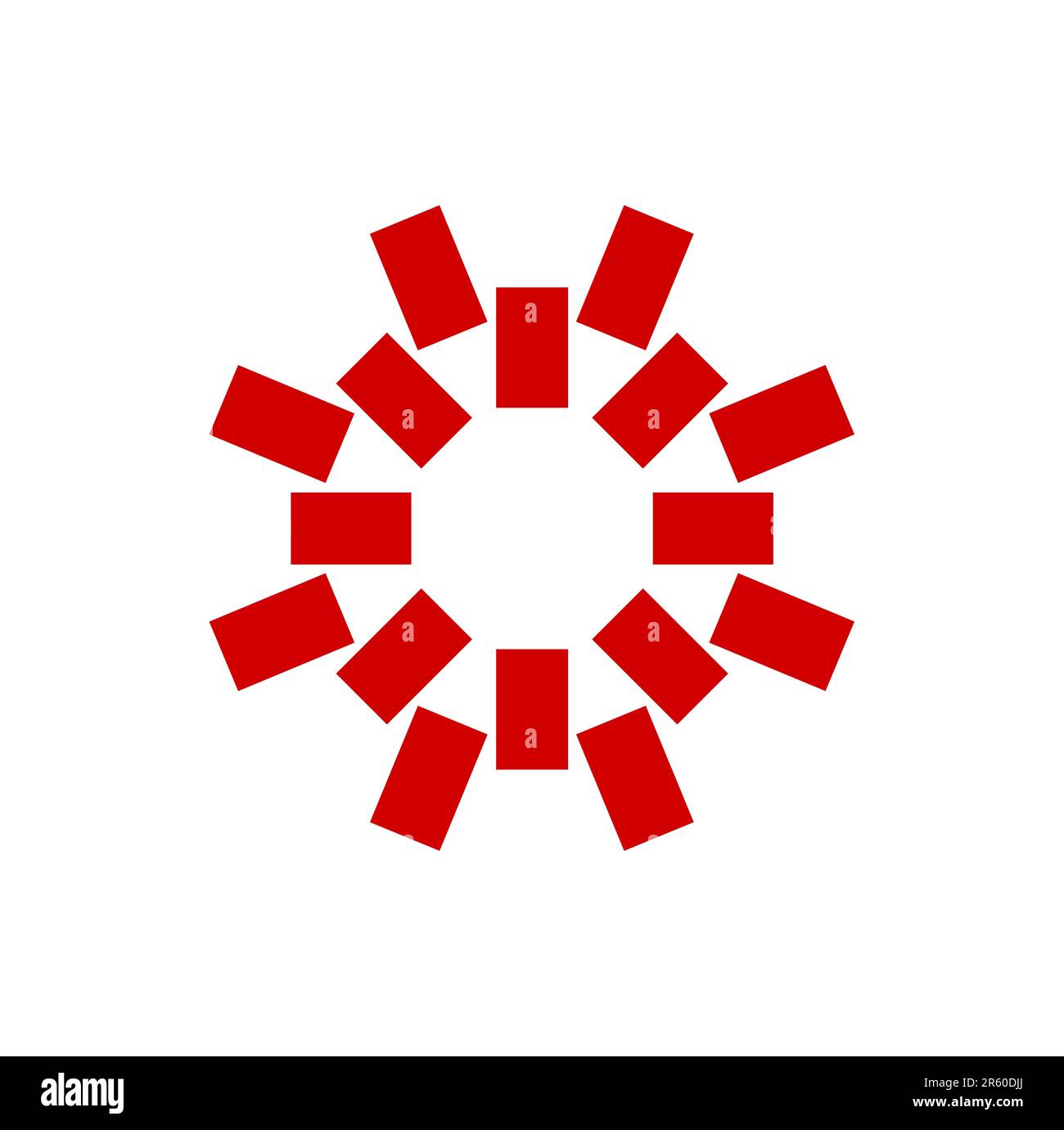 Graphic features bold red Cut Out Stock Images & Pictures - Alamy