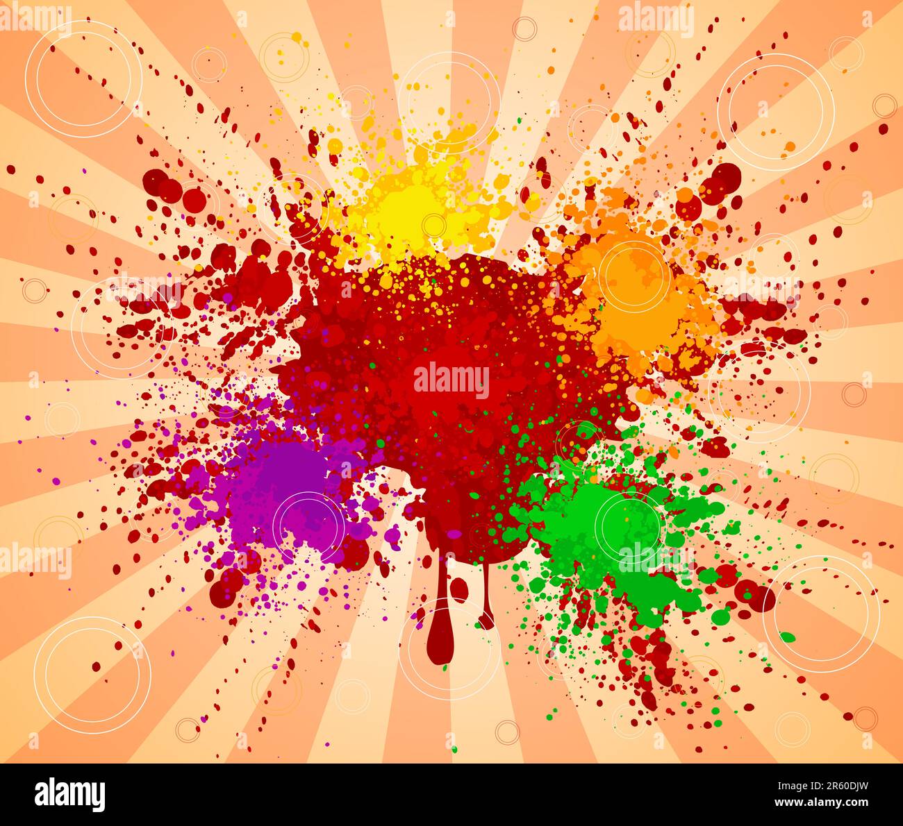 Abstract artistic vector background illustration Stock Vector Image ...