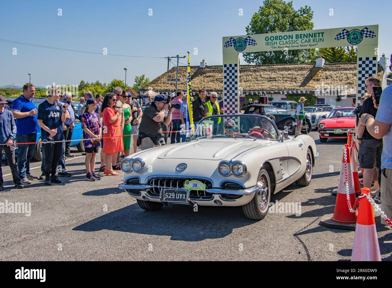 Gordon Bennett Classic Car Run, Portlaoise, June 2023 Stock Photo - Alamy