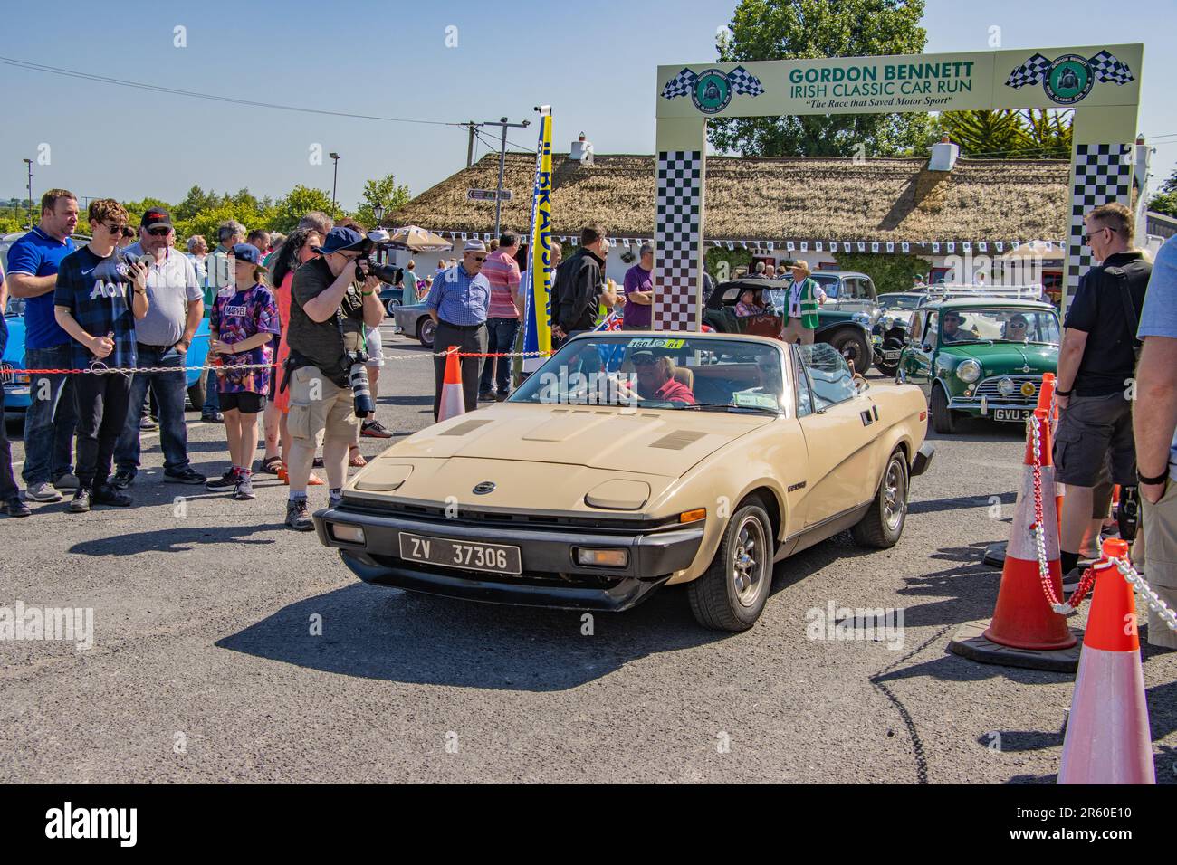 Gordon Bennett Classic Car Run, Portlaoise, June 2023 Stock Photo - Alamy