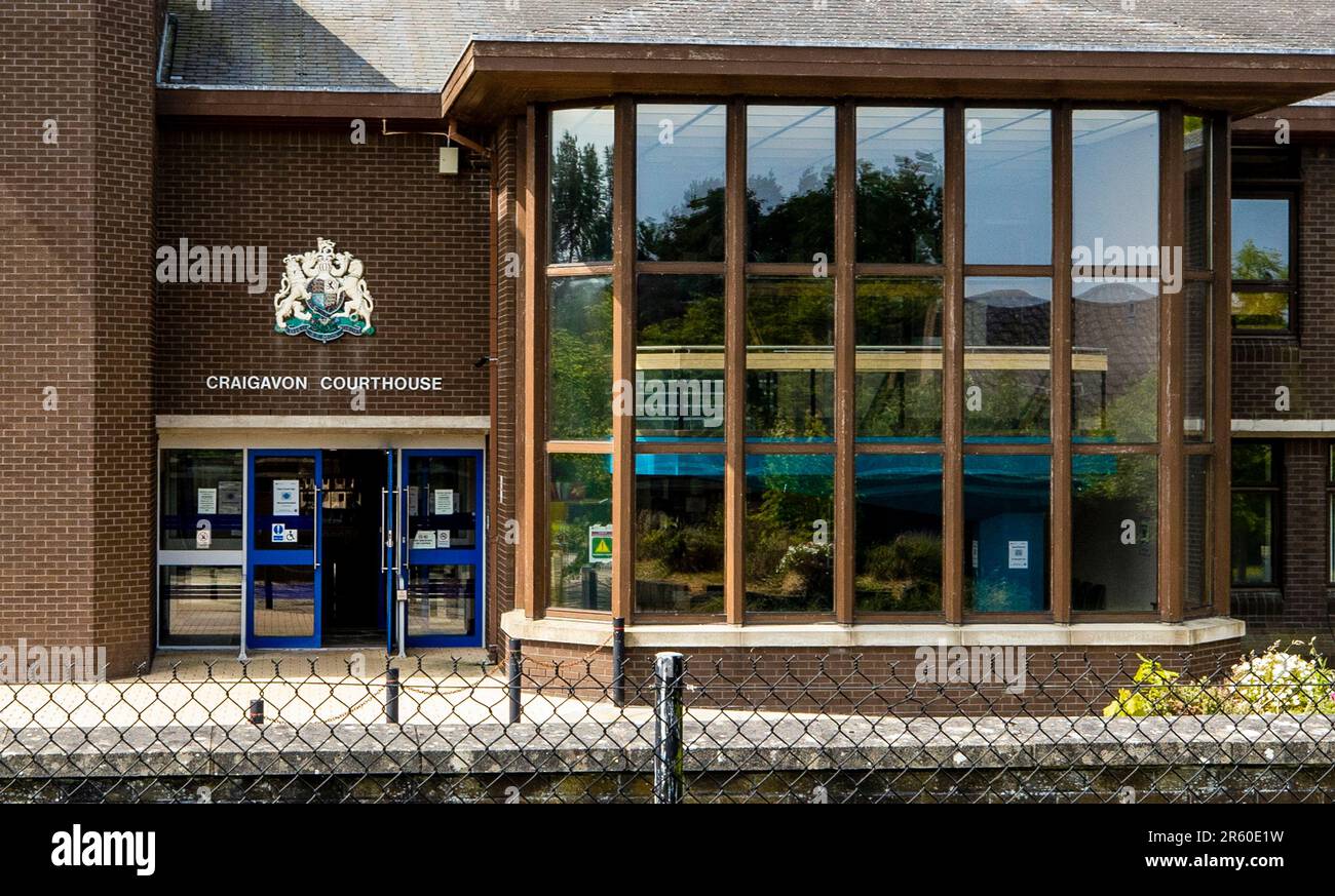 Craigavon Courthouse where Daniel Sebastian Allen pleaded guilty to the ...