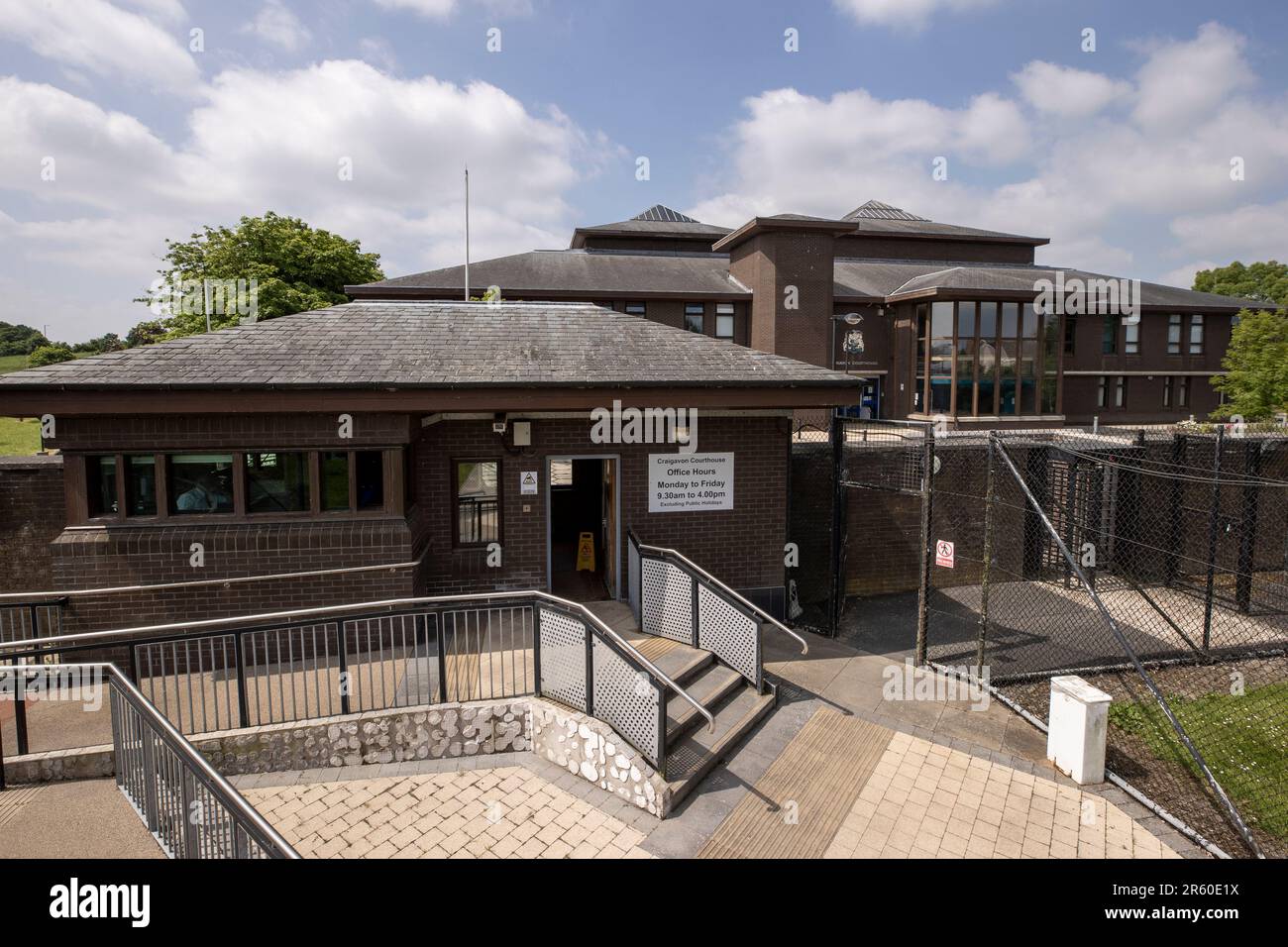 Craigavon Courthouse where Daniel Sebastian Allen pleaded guilty to the ...