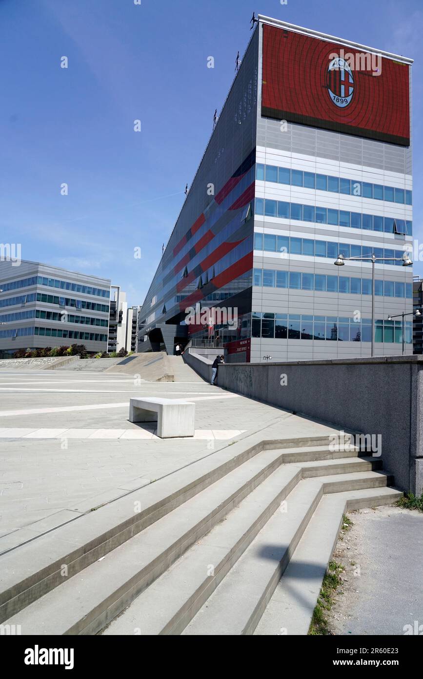 Casa Milan, headquarters of the A.C. football team Milan and one of the ...
