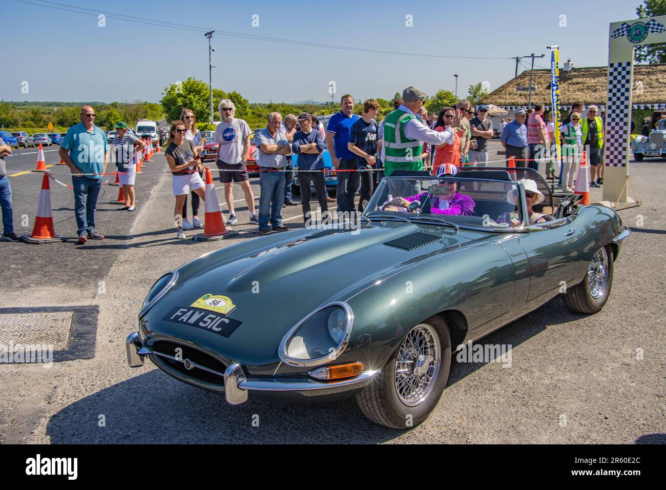 Gordon Bennett Classic Car Run, Portlaoise, June 2023 Stock Photo - Alamy