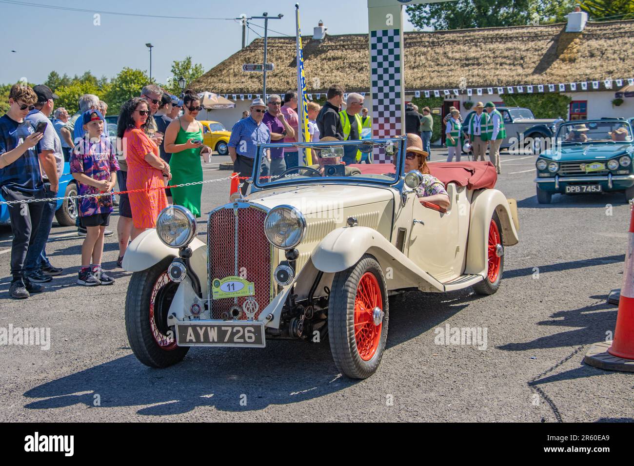 Gordon Bennett Classic Car Run, Portlaoise, June 2023 Stock Photo - Alamy