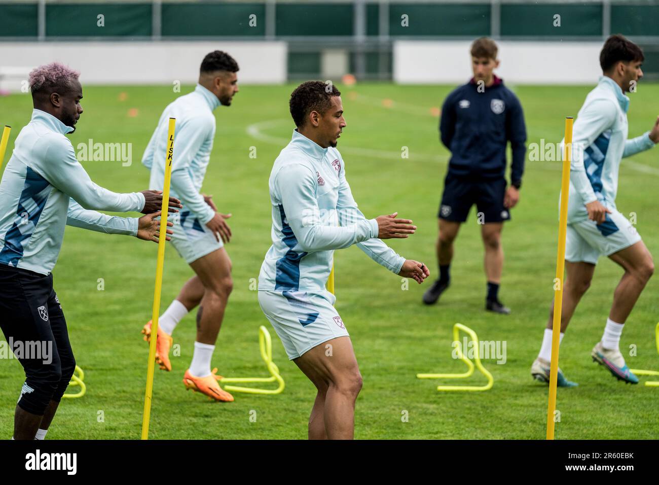 Prague, Czech Republic. 06th June, 2023. Thilo Kehrer (24) of West Ham ...