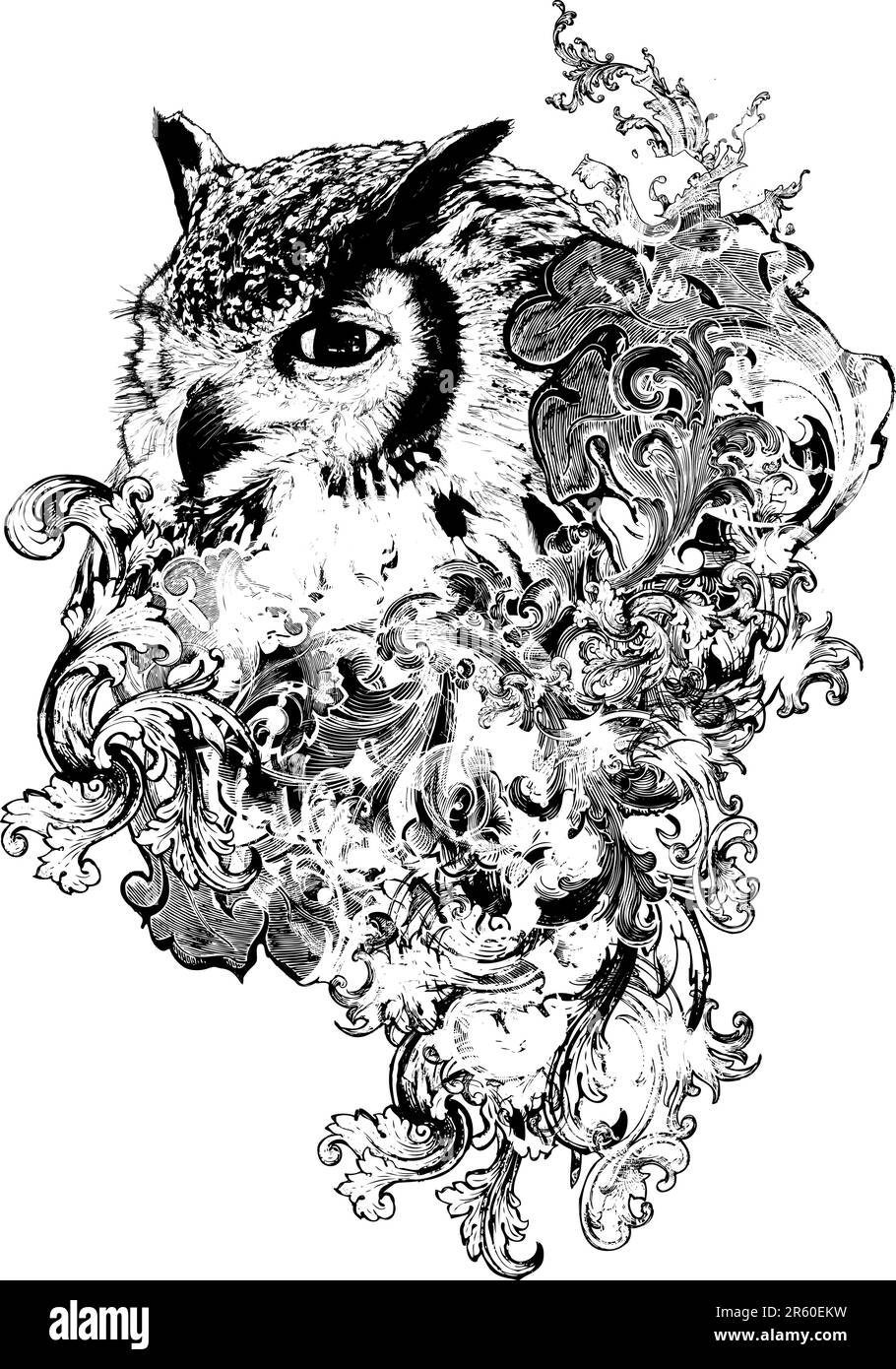 Goth animal Stock Vector Images - Alamy