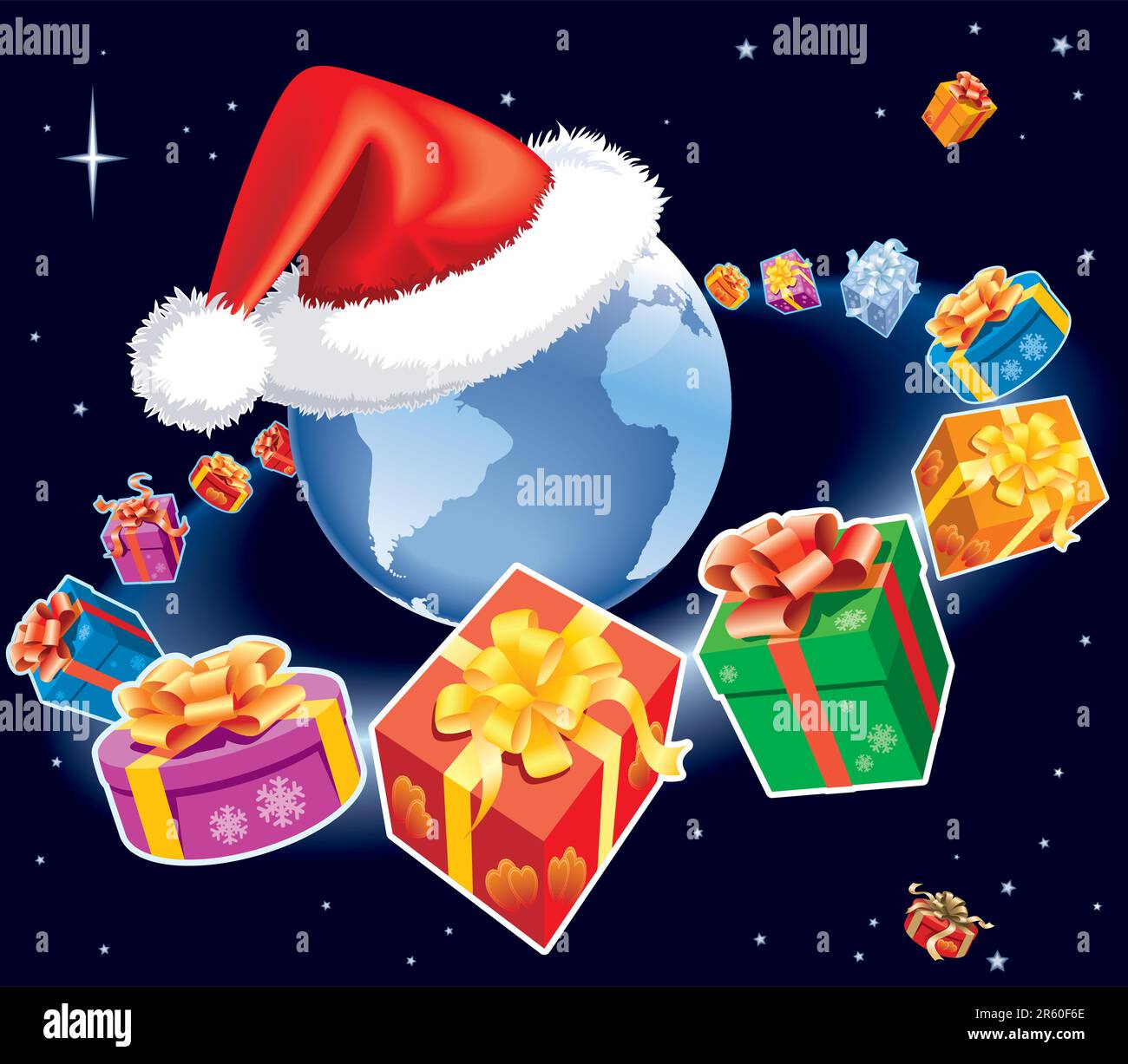 Gifts from the world Stock Vector Images - Alamy