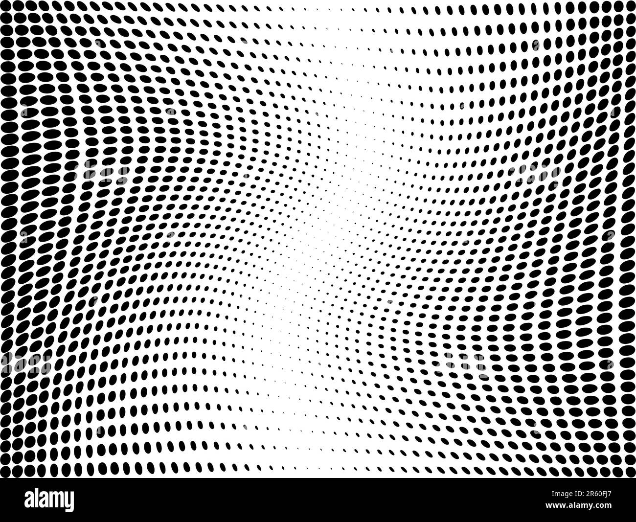 Vector square monochrome halftone Stock Vector Images - Alamy