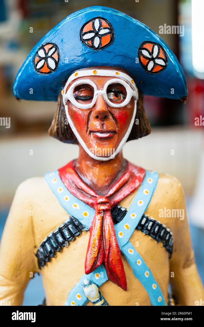 Bonecos de Barro are clay sculptures made in Olinda, PE state, Brazil ...