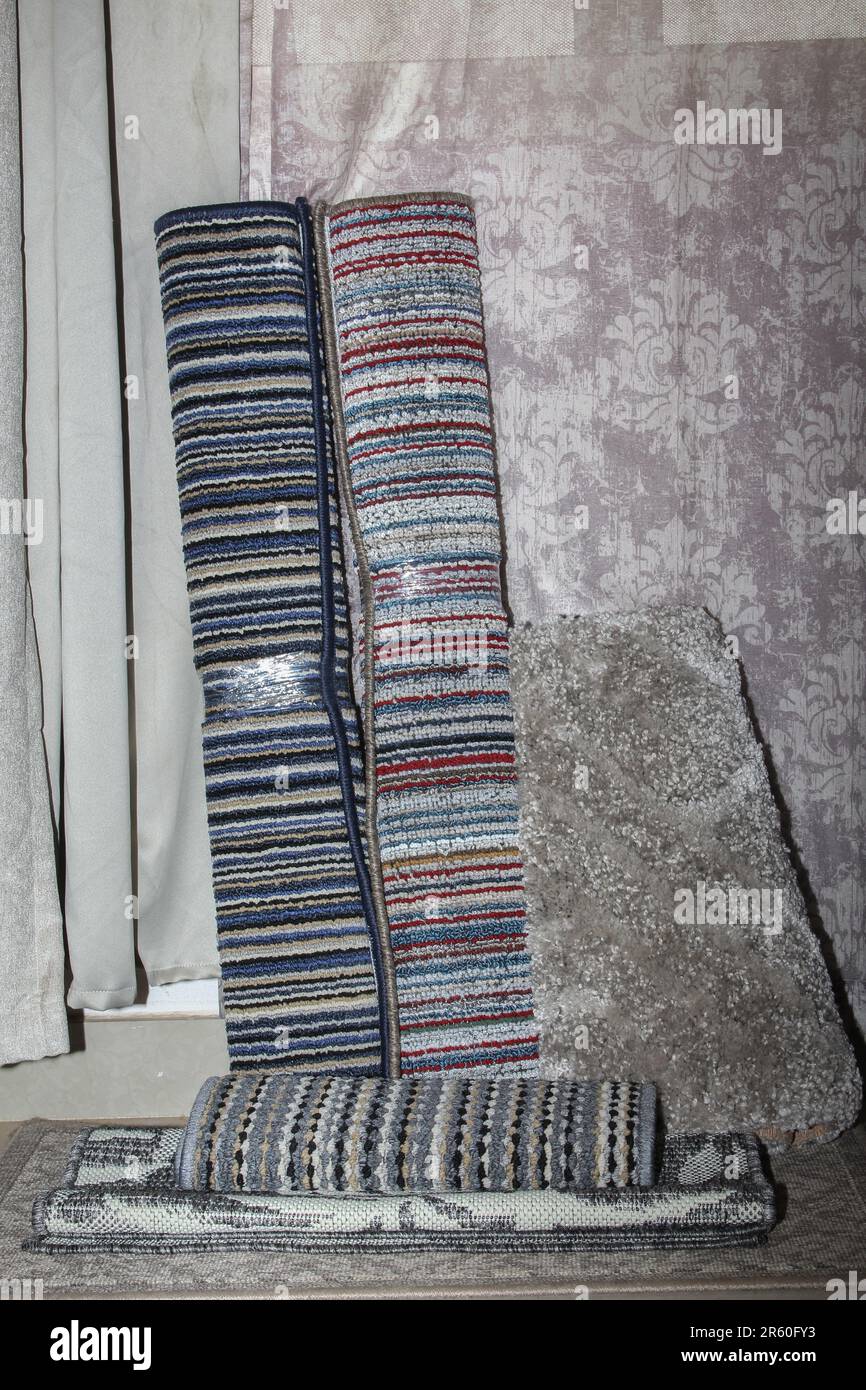 Colorful wall and carpeting hi-res stock photography and images - Alamy