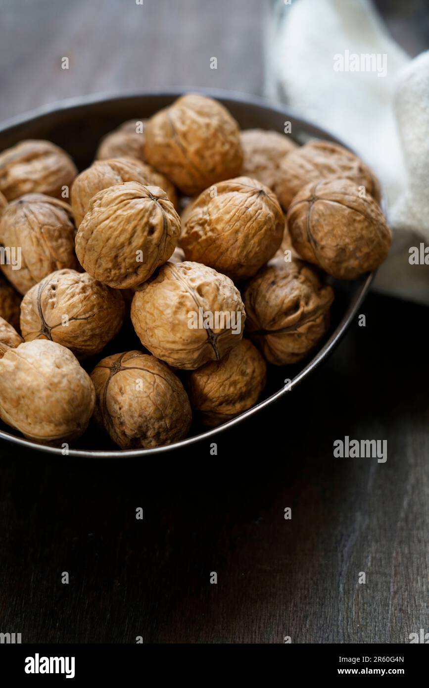 Walnuts, products rich in Vitamin E for a healthy diet, Itay, Europe ...