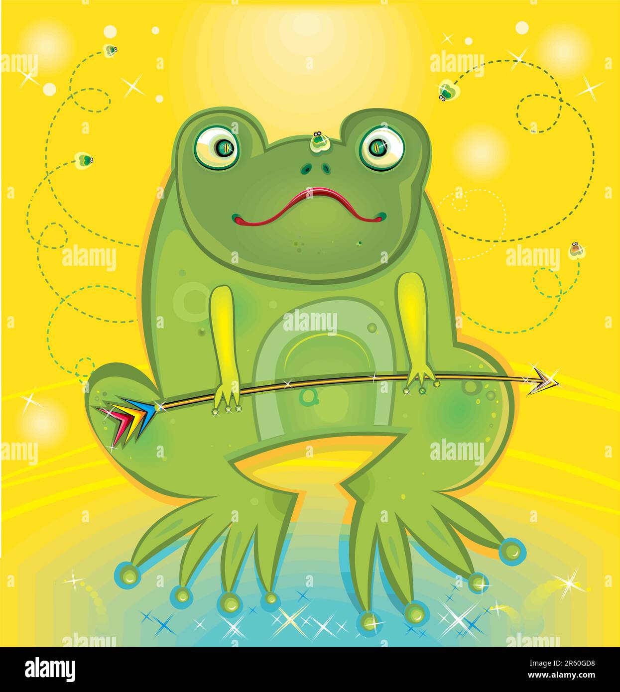 Cute cartoon sun holding Stock Vector Images - Alamy