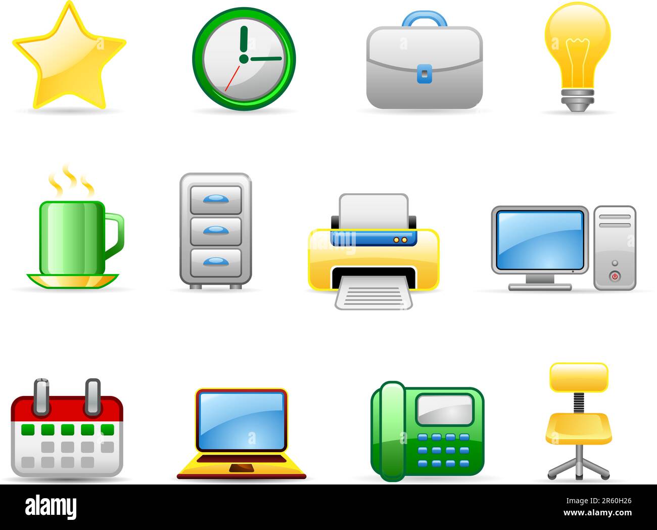 On this office Stock Vector Images - Alamy