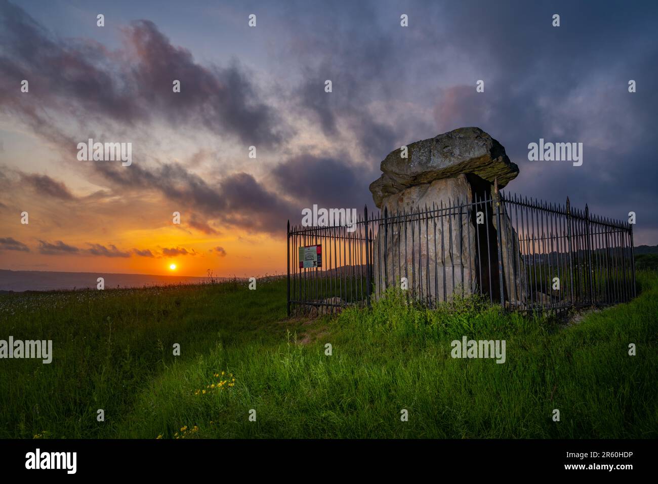Kits Coty Megalith near Aylesford Kent Part of the medway megalithic ...