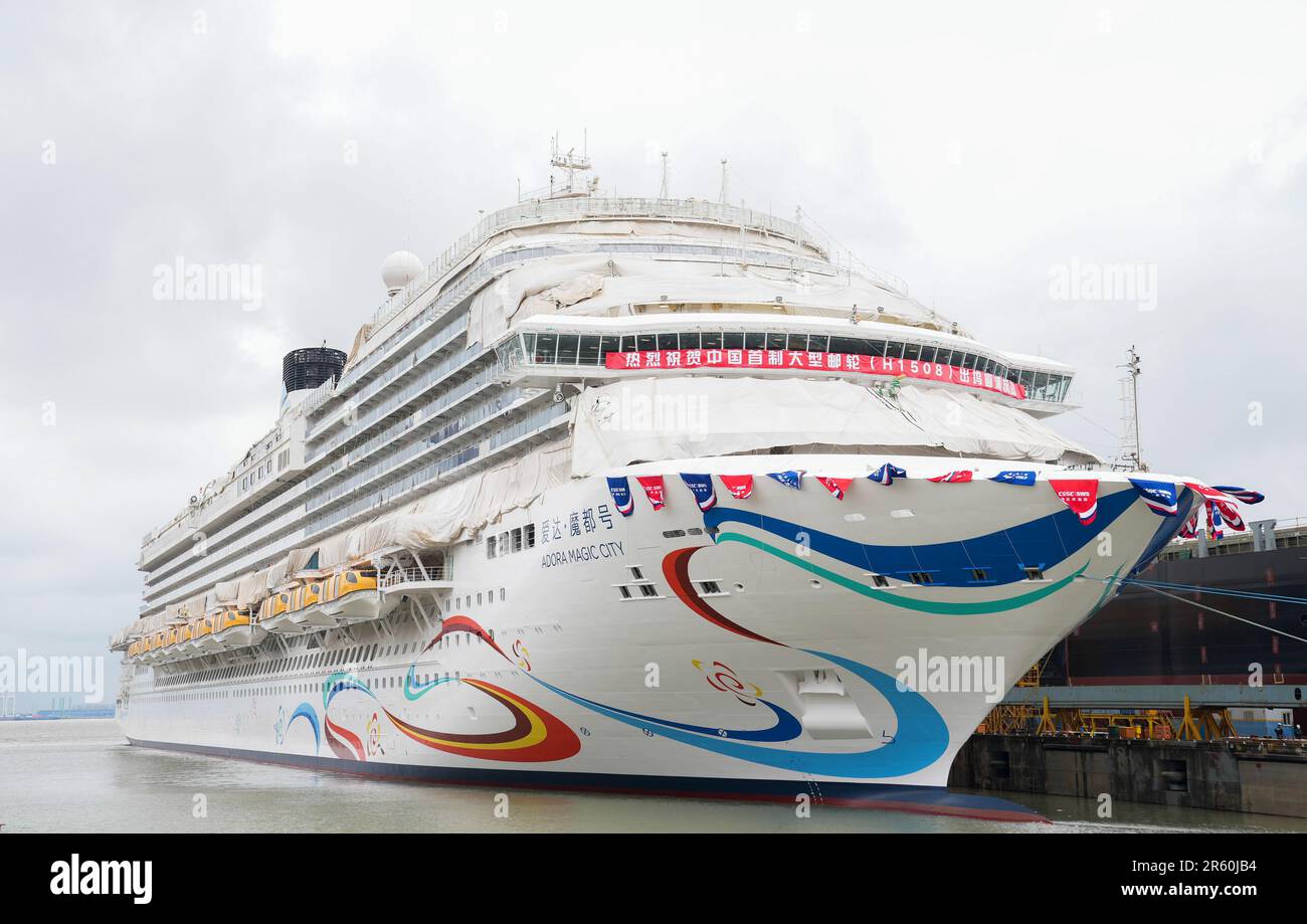 Shanghai. 6th June, 2023. This photo taken on June 6, 2023 shows China ...