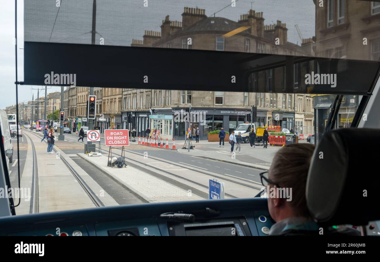 Trams and tram driver hi-res stock photography and images - Alamy