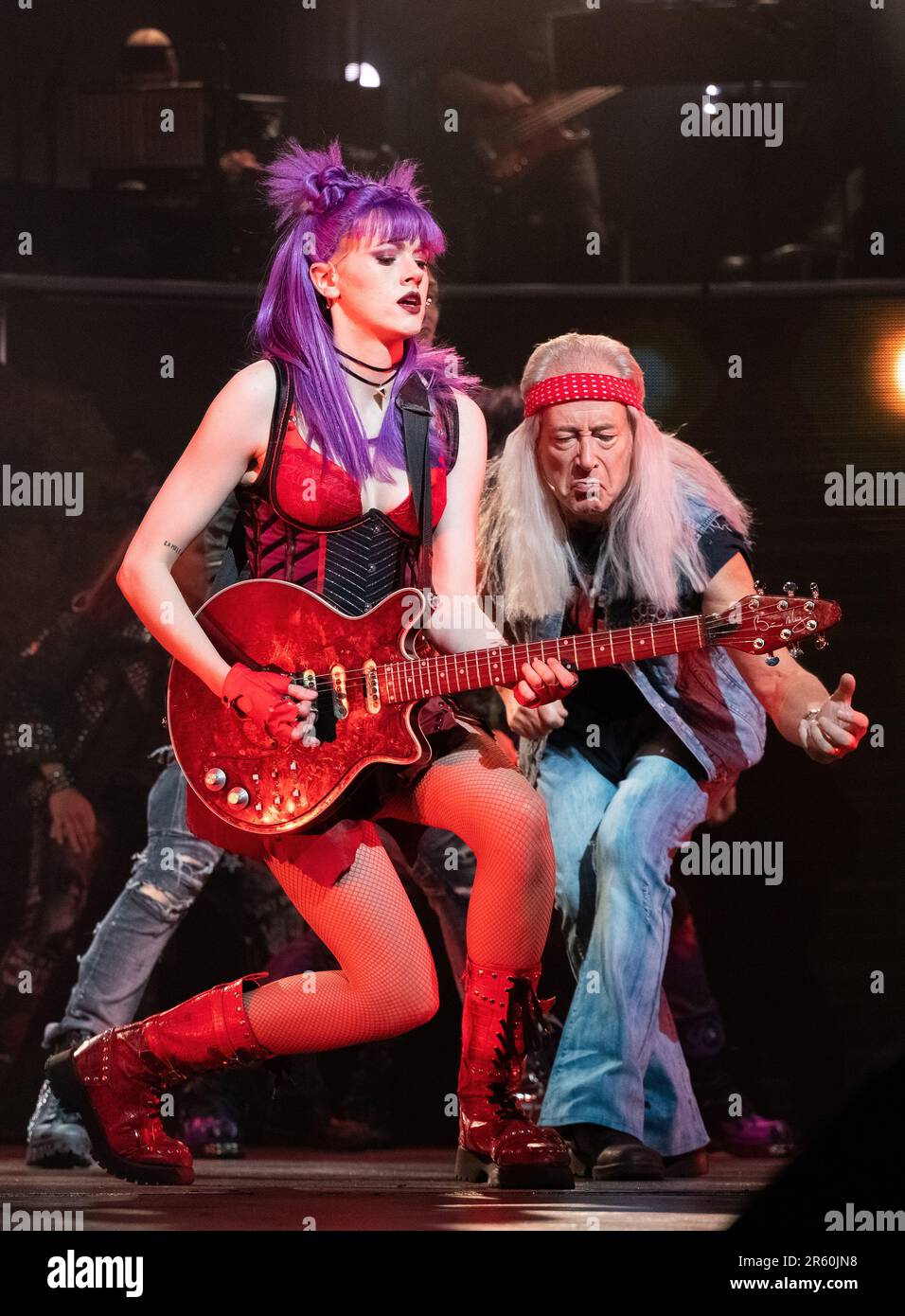 London, UK. 05th June, 2023. Elena Skye as Scaramouche plays guitar as ...