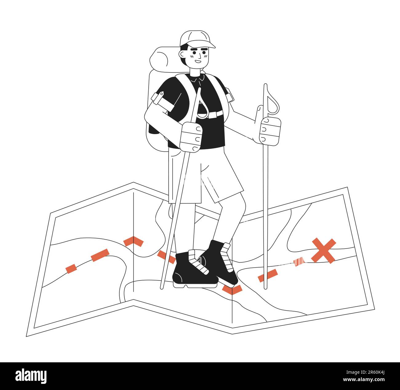 Adventure travel concept hero image Stock Vector Image & Art - Alamy