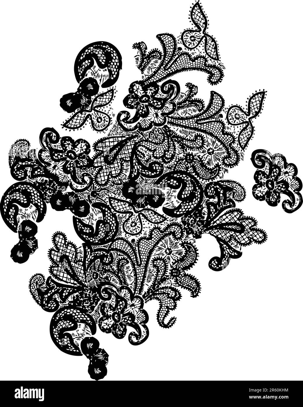 Lace Stock Vector Images - Alamy