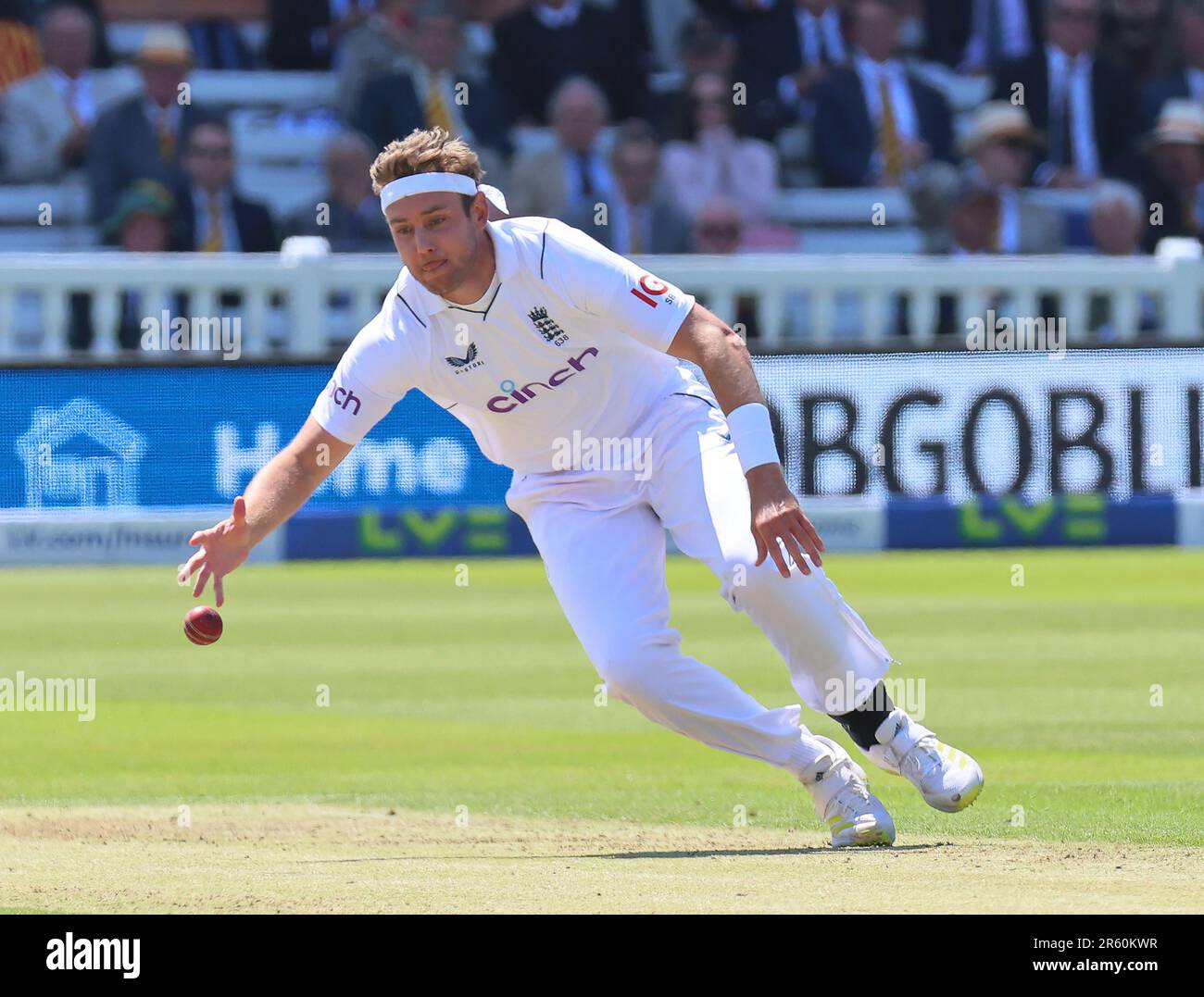 England's Stuart Broad (Nottinghamshire) during Test Match Series Day ...