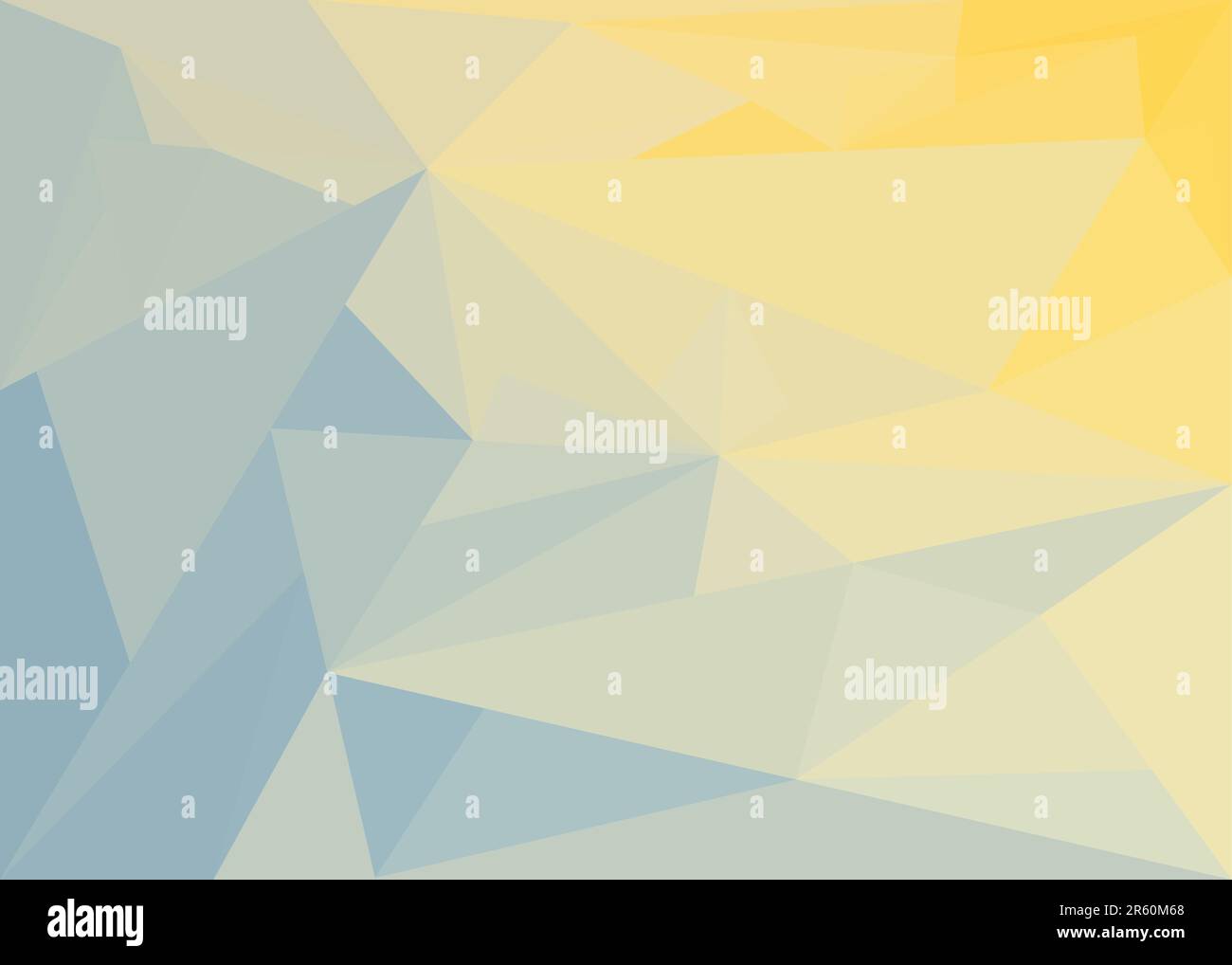Abstract triangle art - eps10. abstract background with yellow and blue ...