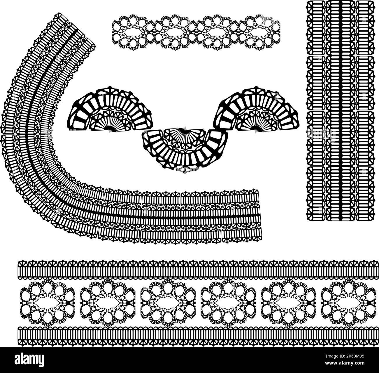 Beautiful lace Black and White Stock Photos & Images - Alamy