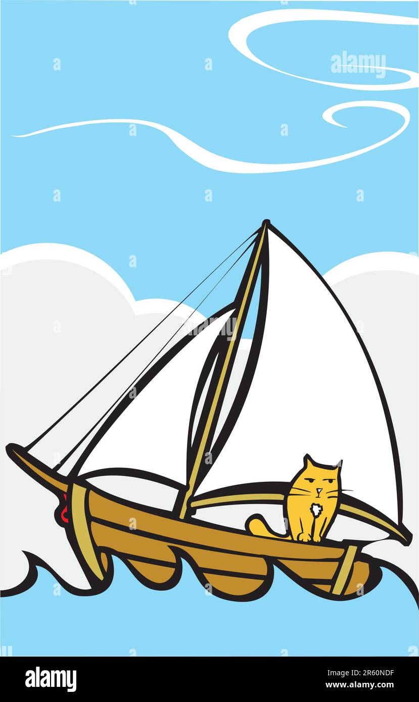 1 one boat Stock Vector Images - Alamy