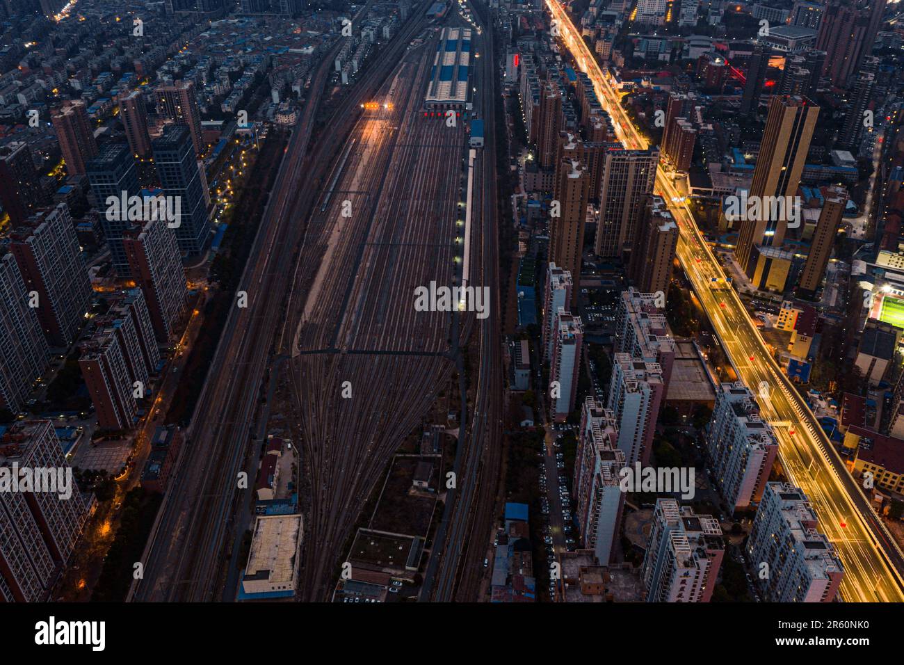 Wuhan nightlife hi-res stock photography and images - Alamy