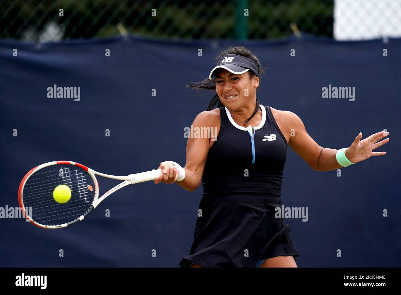 Great Britain's Heather Watson in action during the Women's Singles 1st ...