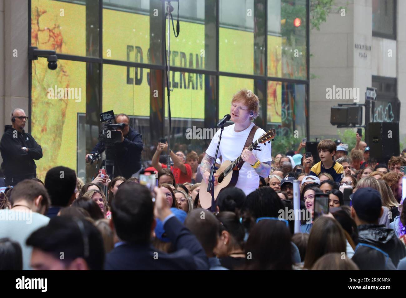 New York, USA. 6th June, 2023. (NEW) Ed Sheeran Performs live on Today ...