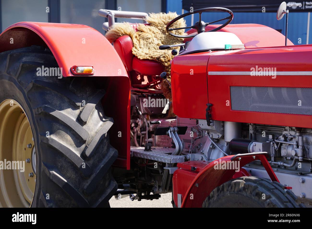 Pickup truck red wheels hi-res stock photography and images - Alamy