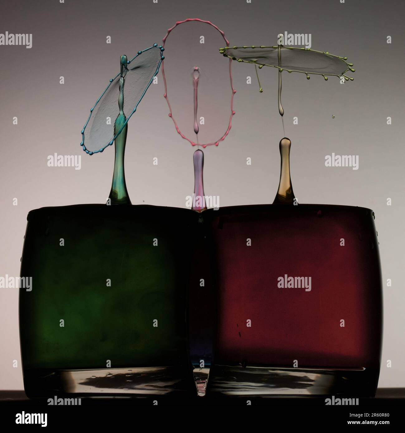 Add more water drops with a triangle layout to add more magic Stock ...