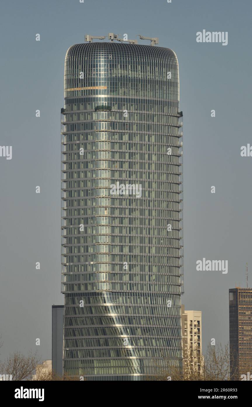 Belgrade Tower at Belgrade Waterfront Stock Photo - Alamy